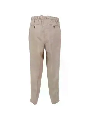 BRIGLIA 1949 Drawstring Trousers - Neutrals