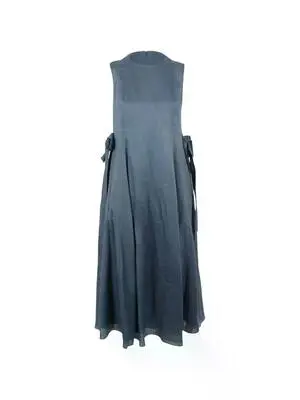 Max Mara Tie-side Midi Dress