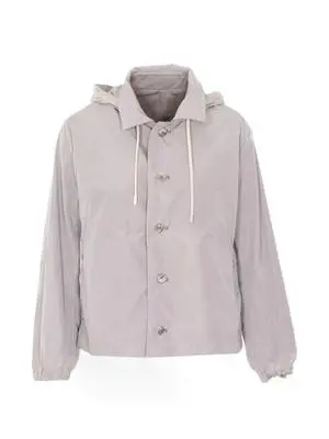 Herno Hooded Reversible Jacket - Grey