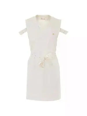 Liu Jo Logo-appliqué Midi Dress