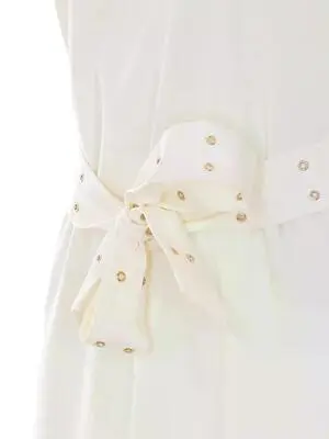 Liu Jo Logo-appliqué Midi Dress