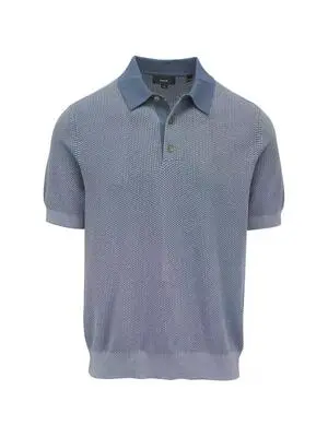 Vince Knitted Polo Shirt