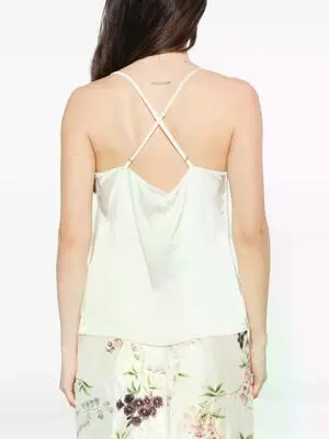 Dixie Cross-strap Top - Neutrals