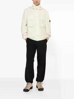 C.P. COMPANY Hooded Overshirt - Neutrals