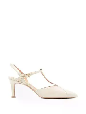 Unisa T-strap Slingback Sandals - Neutrals
