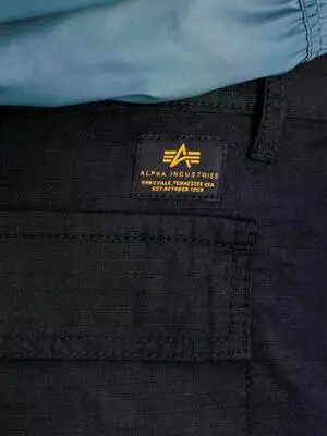 Alpha Industries Ripstop Cargo Trousers - Black