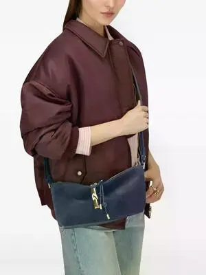 Furla Zip Shoulder Bag - Blue