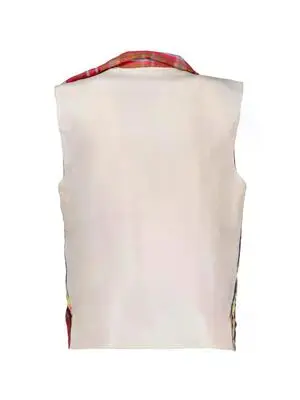 Gianfranco Ferre Tartan-pattern Vest
