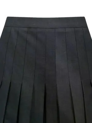 AMOMENTO Pleated Culotte Trousers