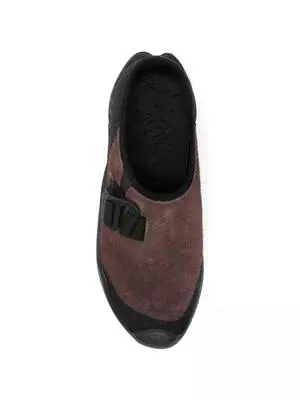 HOKA® Ora Primo Ext Buckle Suede Mules - Brown