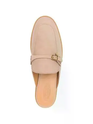 TOD'S Buckle Mules - Neutrals