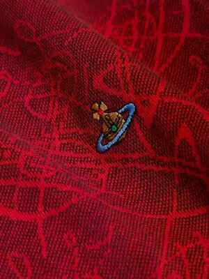 VIVIENNE WESTWOOD Graffiti-logo Polo Shirt