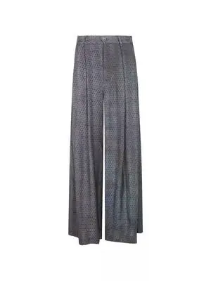 UMA WANG Patterned Palazzo Pants