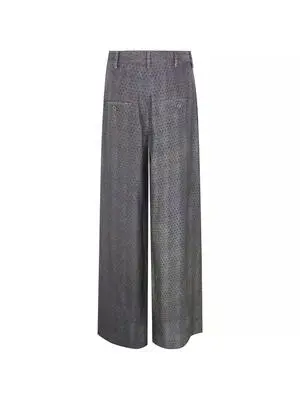 UMA WANG Patterned Palazzo Pants