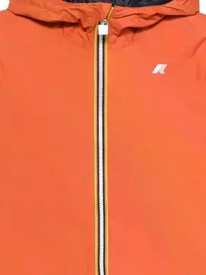 K-WAY Hooded Zip Jacket - Orange