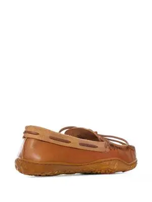 BUTTERO® Leather Lace-up Sneakers - Brown