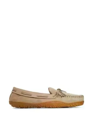 BUTTERO® Leather Lace-up Sneakers - Neutrals