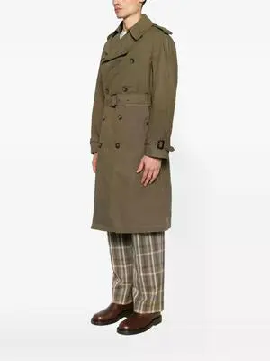 L'IMPERMEABILE Vasco Double-breasted Belted Trench