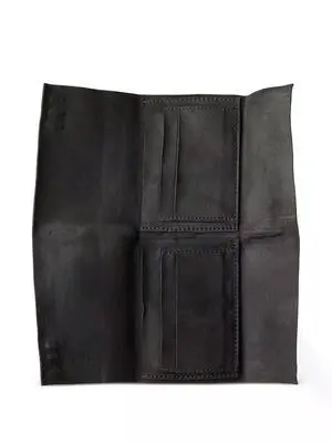 DANIELE BASTA Staples-details Leather Wallet