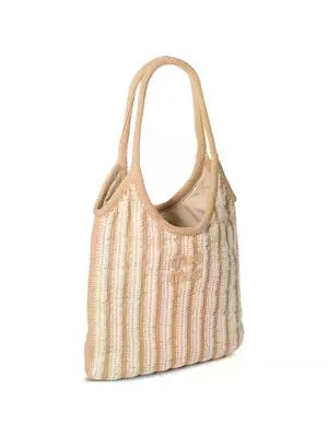 Miu Miu Ivy Crochet Bag - Neutrals