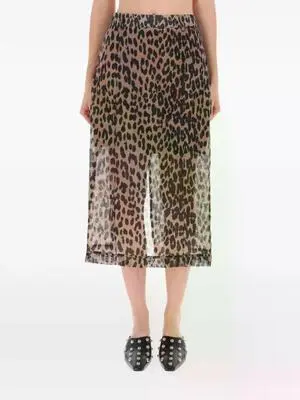Baum Und Pferdgarten Animal Print Skirt