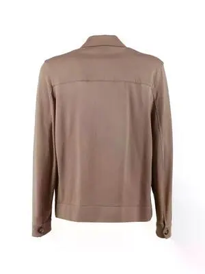 CIRCOLO 1901 Polo-collar Jacket - Neutrals