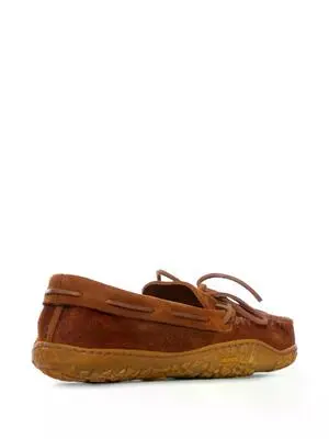 BUTTERO® Leather Lace-up Sneakers - Brown