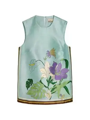ALEMAIS Alfie Floral Top - Blue