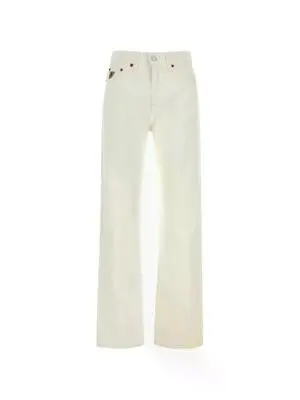 LOIS Logo Patch Straight Leg Jeans