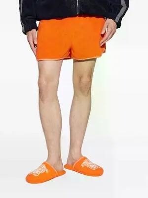 Versace Elasticated Trim Shorts - Orange