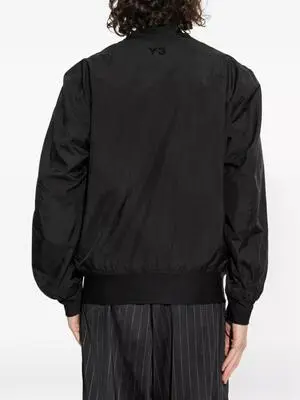 Y3 Collegiate Ribbed Bomber Jacket