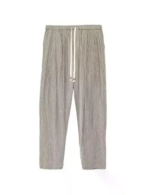 CALMLENCE Striped Trousers - Grey