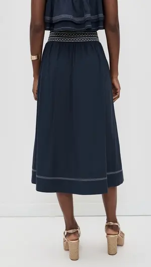 Ramy Brook Galia Midi Skirt