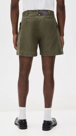WALES BONNER Brixton Shorts - Olive