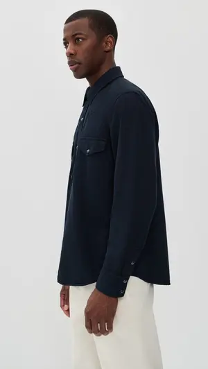 NILI LOTAN Travis Denim Shirt