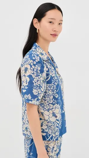 Alix Of Bohemia Ophelia Royal Spoke Shirt