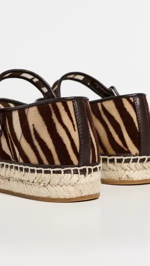 LOEFFLER RANDALL Clover Espadrilles - Zebra