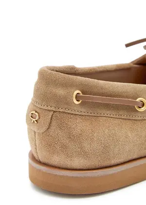 GIANVITO ROSSI Vande Suede Shoes - Camel