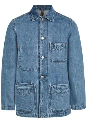 DRAKE'S Selvedge Chore Jacket