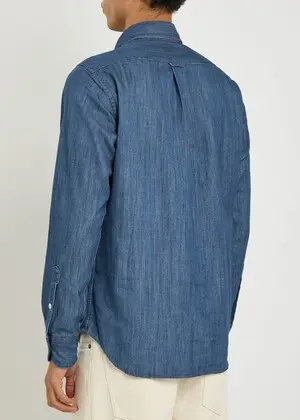 DRAKE'S Chambray Shirt
