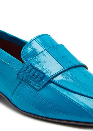 Dries Van Noten Textured Leather Loafers