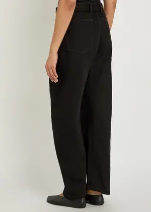 LEMAIRE High-rise Barrel-leg Jeans