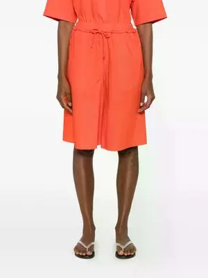Pinko Cotton Drawstring Shorts