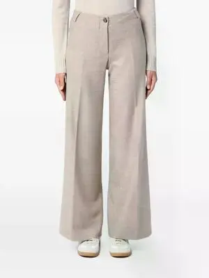 QL2 QUELLEDUE Melange Wool Trousers