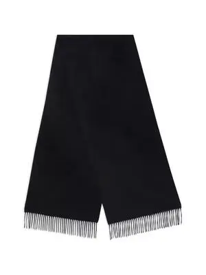 Destin Fringed Scarf - Black