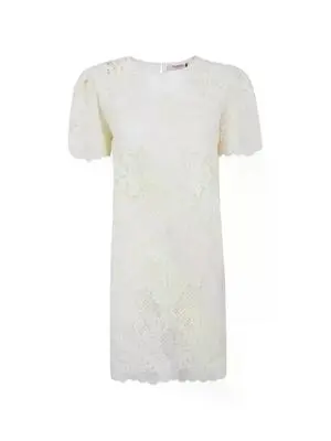 TWINSET Scalloped Lace Dress