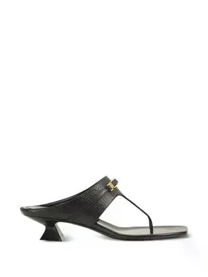 SERGIO ROSSI Bitt Sandals - Black