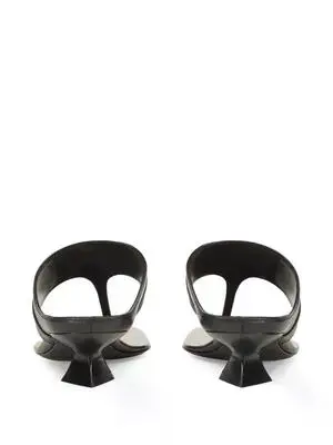 SERGIO ROSSI Bitt Sandals - Black