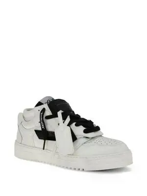 Off-White Arrow Zip Tie Sneakers - White