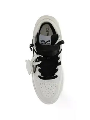 Off-White Arrow Zip Tie Sneakers - White